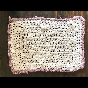 Handmade | Bath | Handmade Square Rag Rug | Poshmark